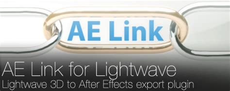ae link lightwave to after effects export