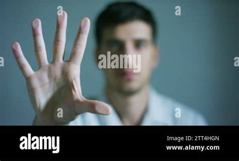 Futuristic Digital Processing Of Biometric Fingerprint Scanner Concept Of Surveillance And