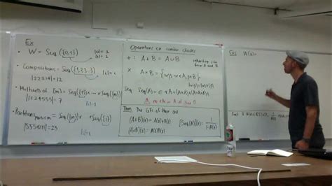 Lecture 12 Enumerative Combinatorics Federico Ardila Youtube