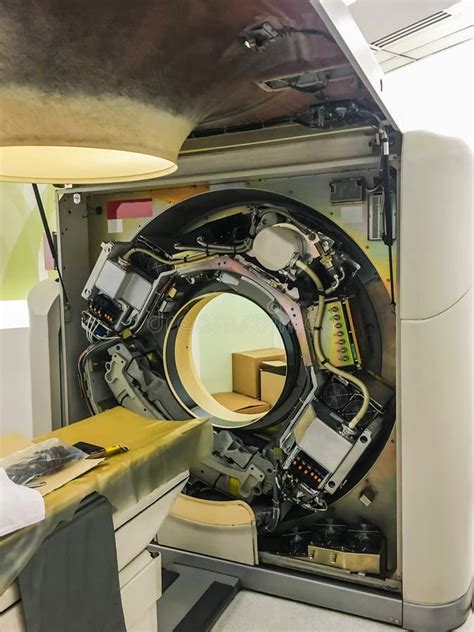 Maintenance Repairing And Checking Computer Tomography Ct Scan Machine