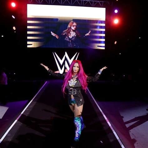 Sashabanks Wwe Wwedivas Wrestling Alexabliss Paige Maryse Lana Nikkibella Wrestlemania