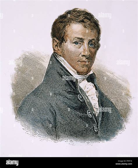 Sir Humphry Davy N1778 1829 English Chemist Engraving French