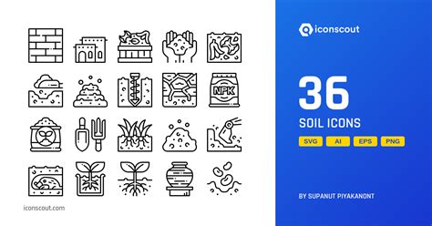 Soil Icon Pack 36 Free Download Miscellaneous Icons Iconscout