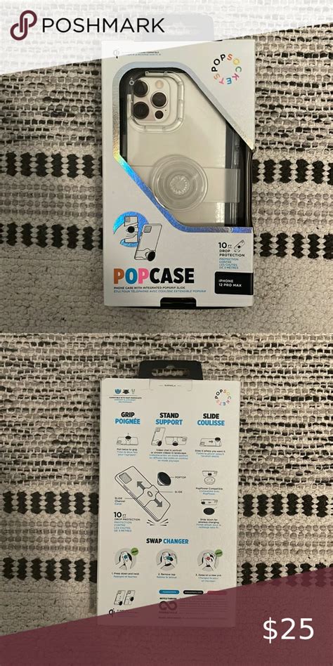 ⭐️host Pick⭐️nwt Popsocket Popcase X Popgrip Iphone 12 Pro Max Case