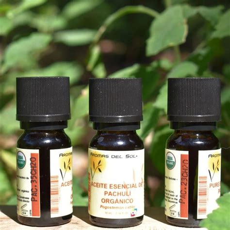 Aceite Esencial De Pachulí Aromas Del Sol