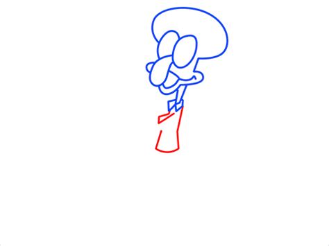 How to draw Squidward step by step for beginners Vẽ Từng Nét Nhỏ