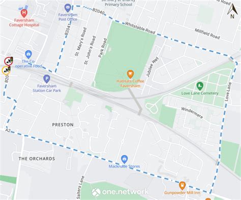 Forbes Road Favershamprohibition Of Drivingthe Road Traffic