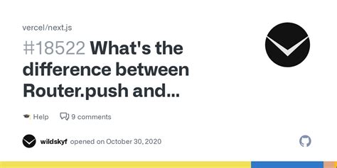 What S The Difference Between Router Push And Userouter Push