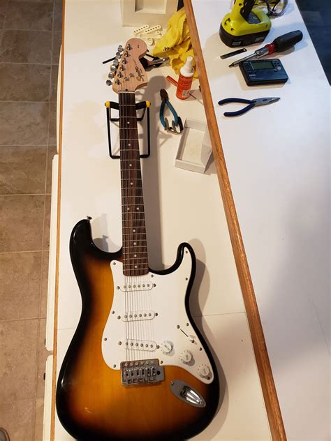 My Squier Affinity Makeover Project