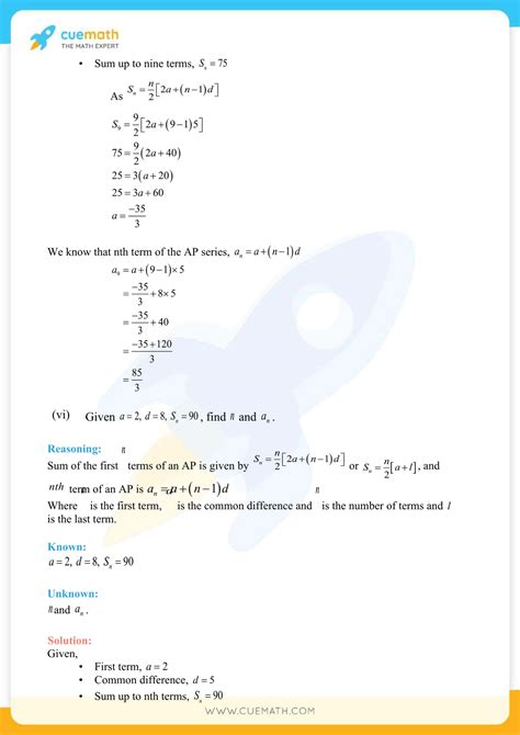 Ncert Solutions Class 10 Maths Chapter 5 Ex 53 Arithmetic Progressions