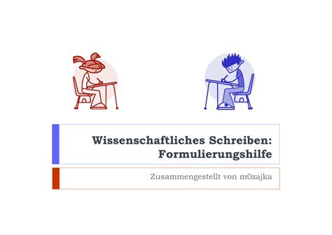 PDF Wissenschaftliches Schreiben Formulierungshilfe DOKUMEN TIPS