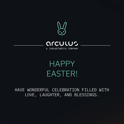 Arculus A Jungheinrich Company On Linkedin Arculus Easter2024