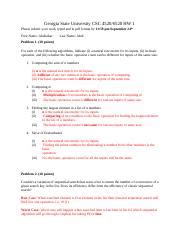 Homework 1 Docx Georgia State University CSC 4520 6520 HW 1 Please