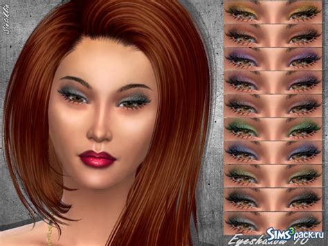 Скачать тени Eyeshadow 10 от Sintiklia для Симс 4