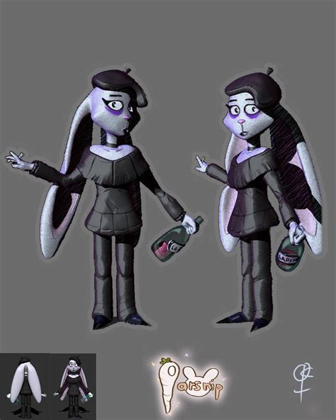 Some Fanart Of Lerose From Parsnip As Practice For Translating My 2d Style To 3d Scrolller