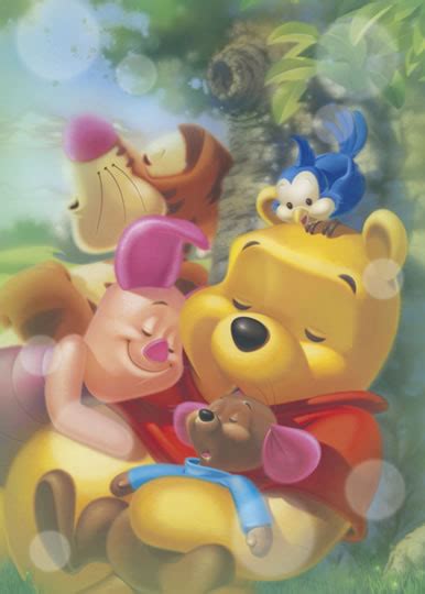 D 500 382 Tenyo Disney Winnie The Pooh Piglet In A Nice Dream