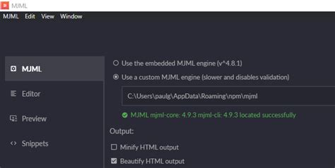 Custom Mjml Engine Causes No Render · Issue 357 · Mjmliomjml App · Github