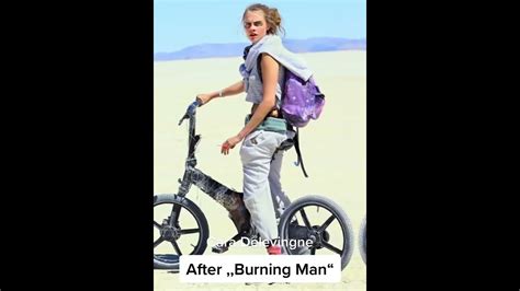 Cara Delevigne Burning Man 2022 Show Shorts Youtube