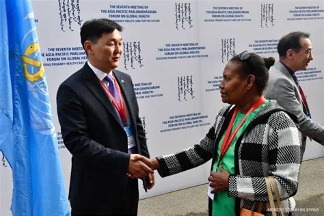 Ази Номхон далайн орнуудын парламентчдын дэлхийн эрүүл мэндийн асуудлаарх Vii чуулган эхэллээ