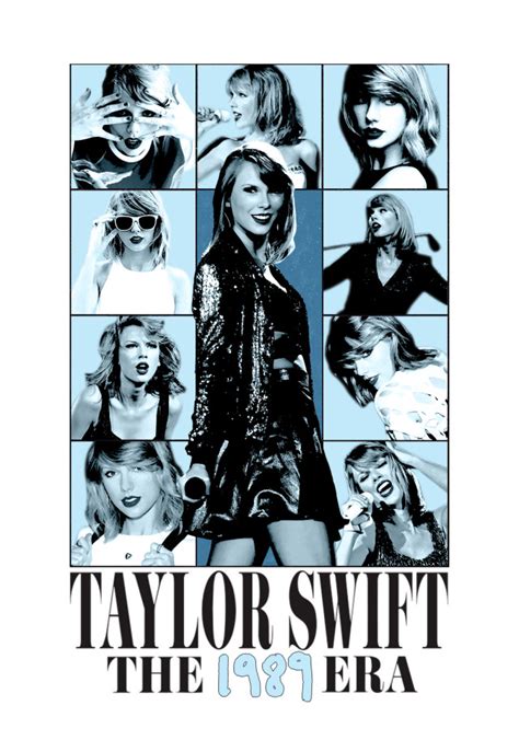 Taylor Swift Eras Tour Poster For Each Era Part 5 The 1989 Era 2014 2016 Whenemmafalls On