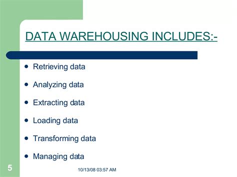 Data Warehousing And Data Mining Ppt