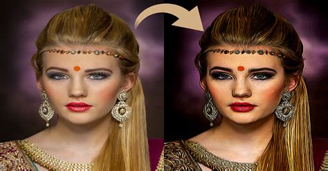 تحويل الصور إلى لوحة زيتية