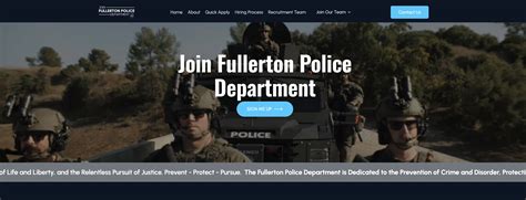 Join Fullerton Police Department