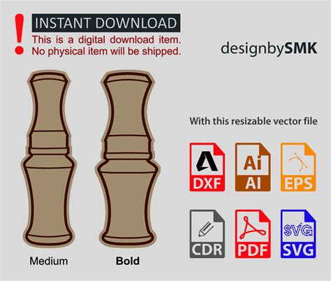 Duck Call Outline Svg Duck Whistle Duck Call Clipart Cut Files Silhouette Pdf Dxf Ai Cdr