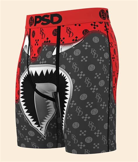 Psd Wf Lux Drip Stretch Boxer Briefs Mens Boxer Briefs In Multi Buckle