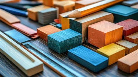 Education Learning Journey Stack Of Books And Stationery Items With Copy Space Bright Lighting