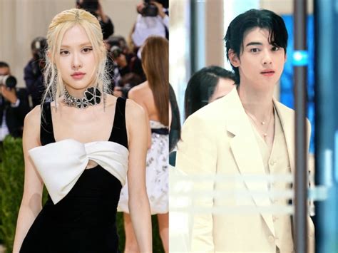 Rosé Blackpink Cha Eun Woo Revealed Evidence Of Secret Dating For 4 Years