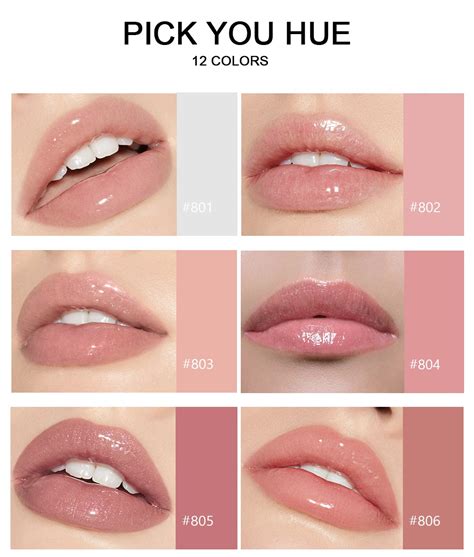 Monochrome Moisturizing Pearlescent Lip Gloss Mirror Water Gloss Lip