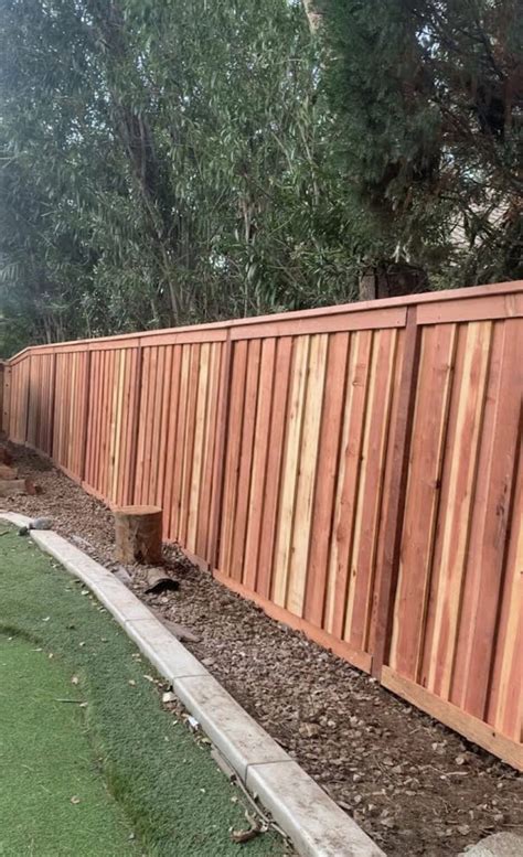 Redwood Cap And Trim Fence 3t Fencing