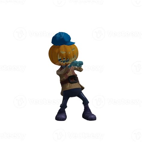 Pose De Monstro De Abóbora Dia Das Bruxas 12505010 Png