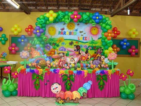 Decoração de festa infantil tema Jardim encantado