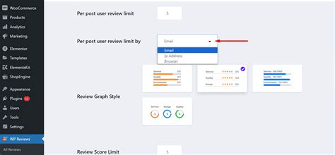 wp ultimate review global settings
