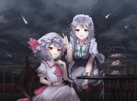 Remilia X Sakuya By Minust Rtouhouart