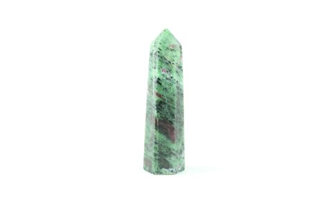 Ruby Zoisite Anyolit Taşı Doğal Taş Kule