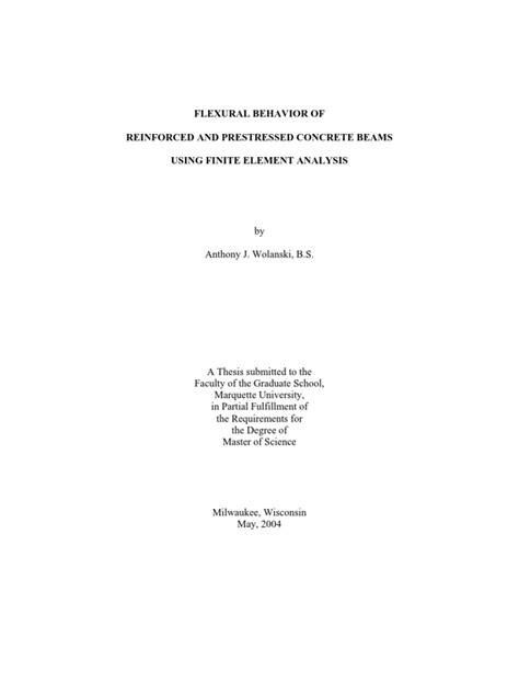 Ansys Modeling Of Flexural Behavior Of Rc Beam Strengthening By Frp