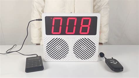 Speak Directly Hospital Bank Waiting Number Paging Restaurant Broadcast Queue Management Display