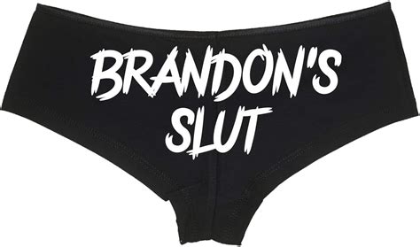 Knaughty Knickers Personalized Slut Cheeky Panties Owned Submissive