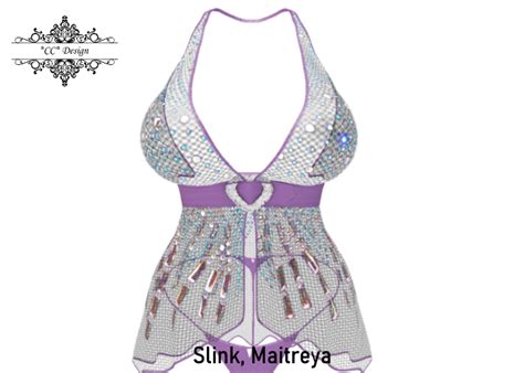 Second Life Marketplace 100 Cc Antonella Lingerie Purple