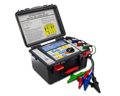 Ml200 Battery Powered Milliohm Meter — Triplett Test Equipment And Tools