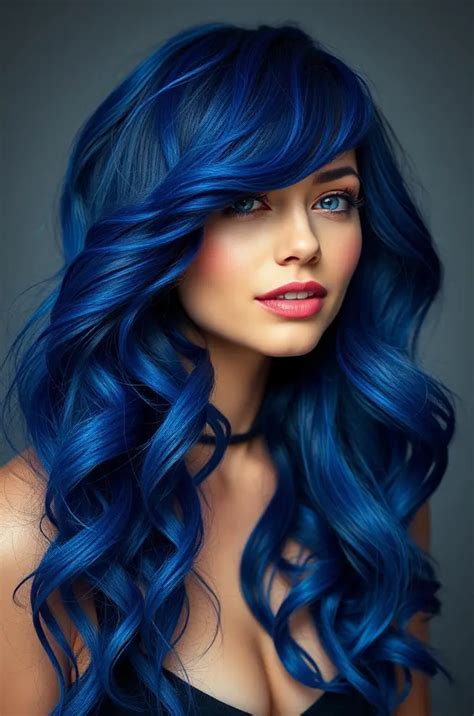 Stunning Dark Blue Hair Ideas 12 Gorgeous Styles For Women