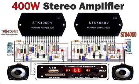 400w Mosfet Amplifier Circuit Using Irfp240 Artofit