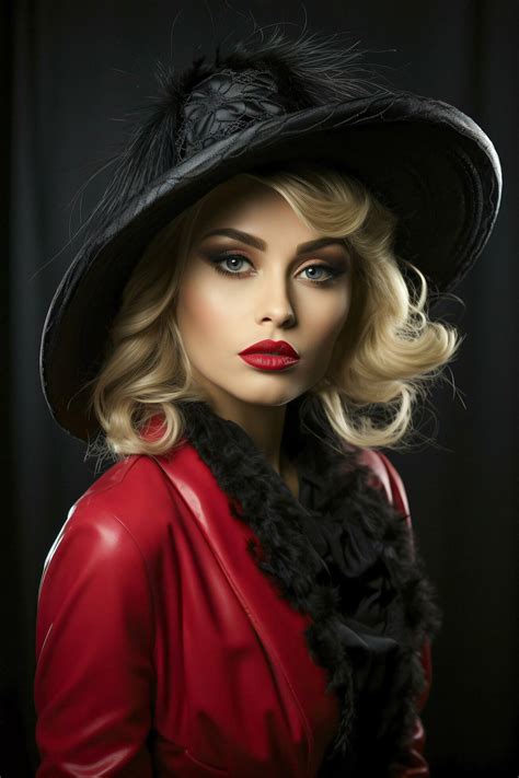 Portrait Of Most Beautiful Woman Professional Fashion Model Posing For