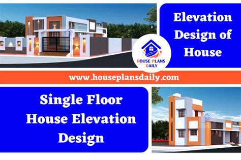 Front Design Of House Single Storey
