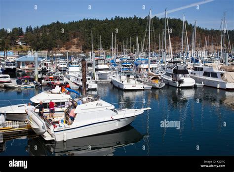 Town Of Friday Harbor San Juan Island Archipelago Of San Juan Islands