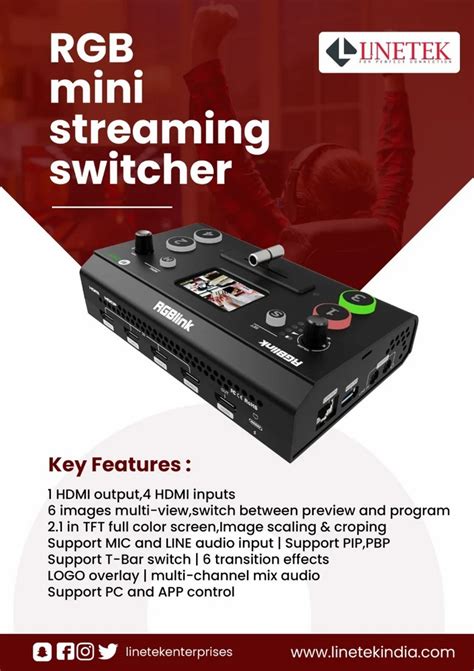 Rgblink Live Streaming Device At Best Price In Gurugram Id 2850512586188