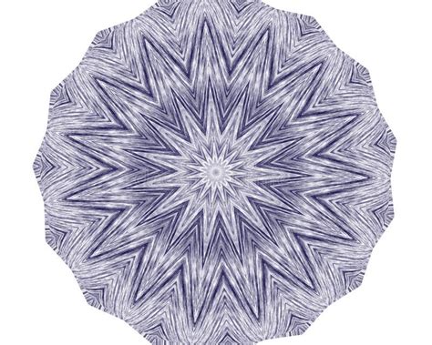A Kaleidoscope Of Unique Patterns On A Blue Background Stock